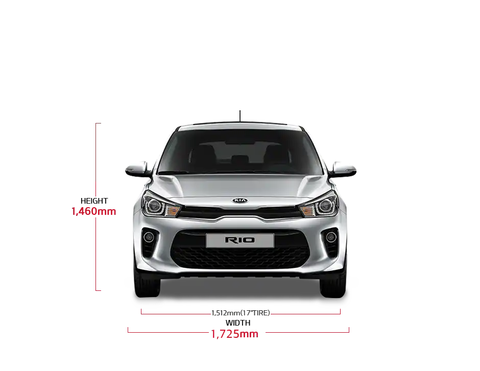 New Rio 5-Door Specification | Cars | Kia Jordan